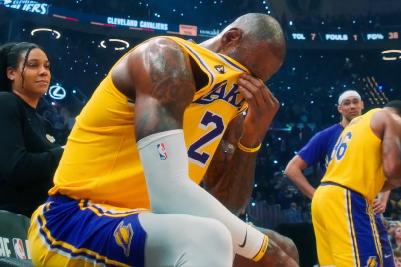 LeBron James breaks down in tears courtside as NBA trade proposal made