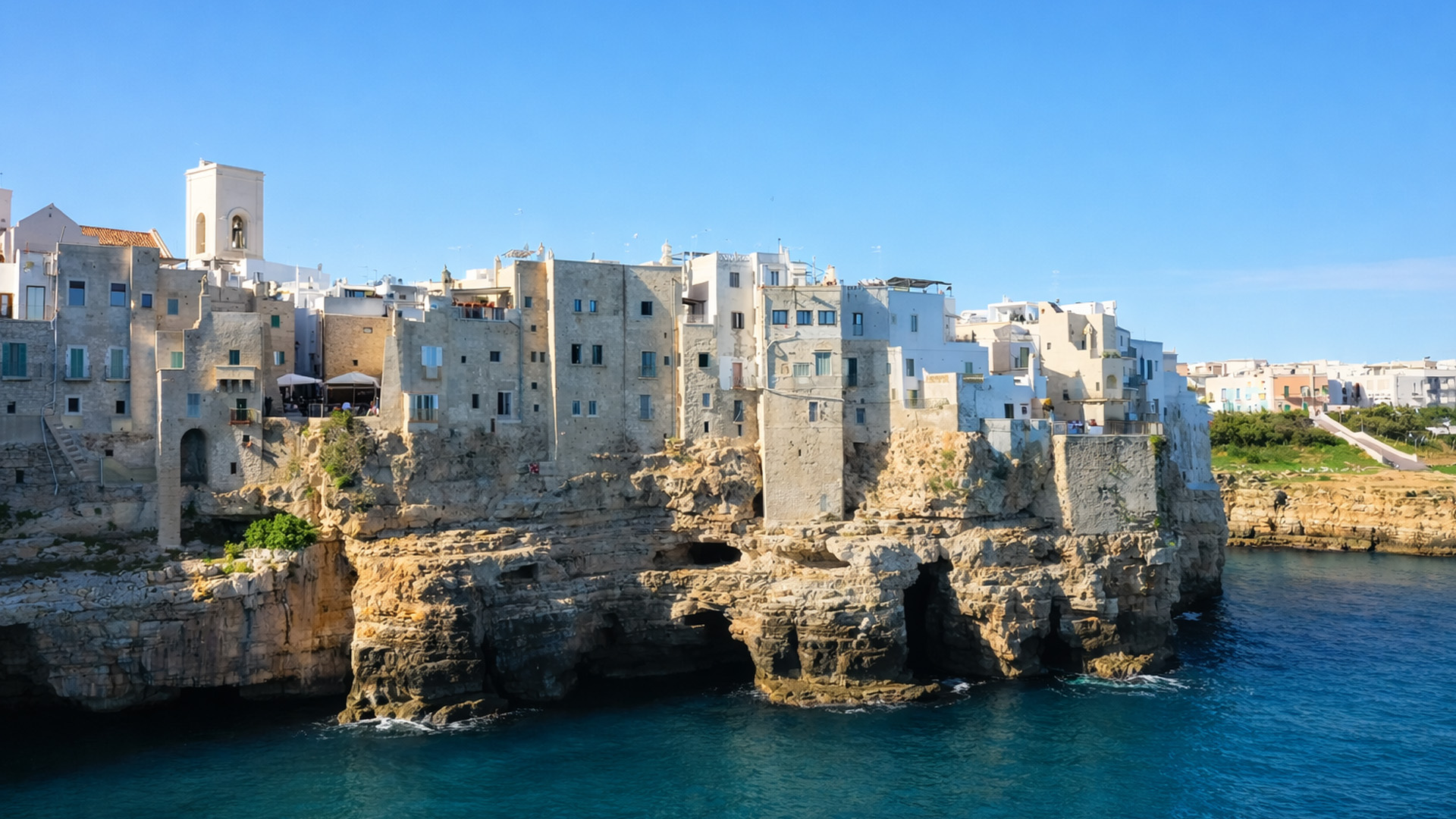 How do these houses stay on the cliff?