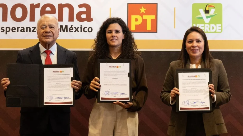 Morena, PT y PVEM renuevan alianza en medio de tensiones por la reforma ...