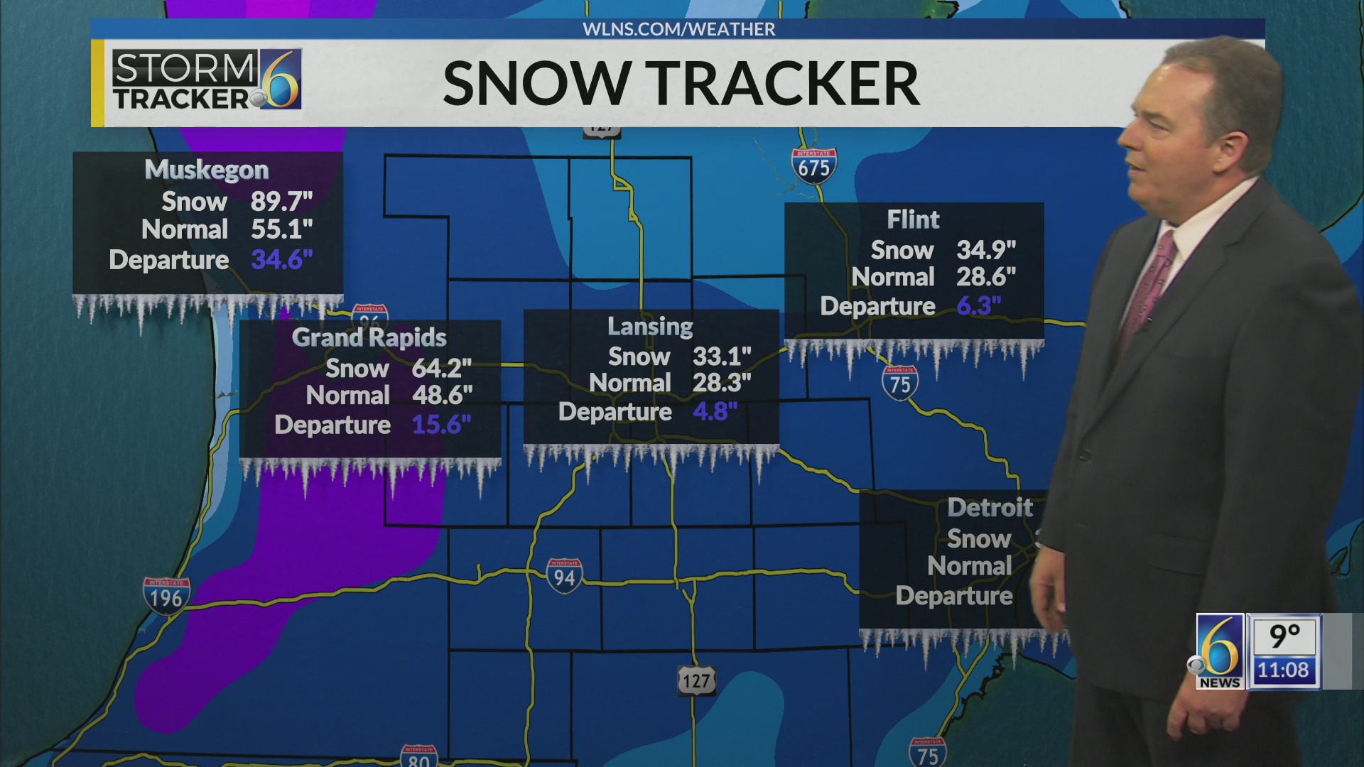 Bitterly cold temperatures return!
