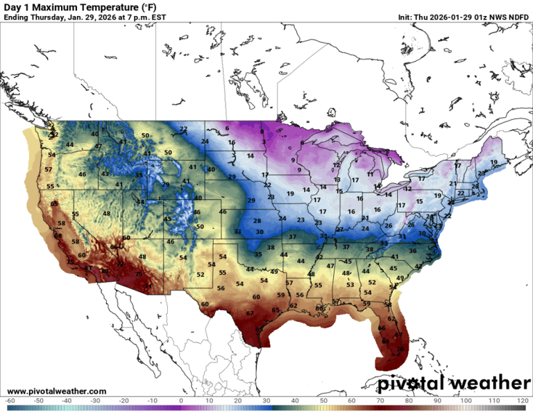 Thursday forecast: 7th straight day of high temps below 20 degrees likely