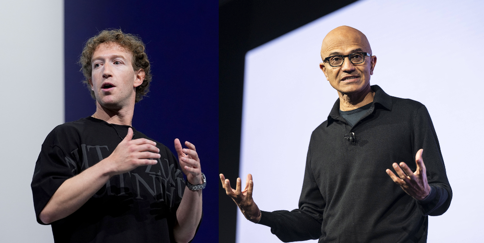 Quartalszahlen: Microsoft enttäuscht – Meta überzeugt mit steigenden KI ...