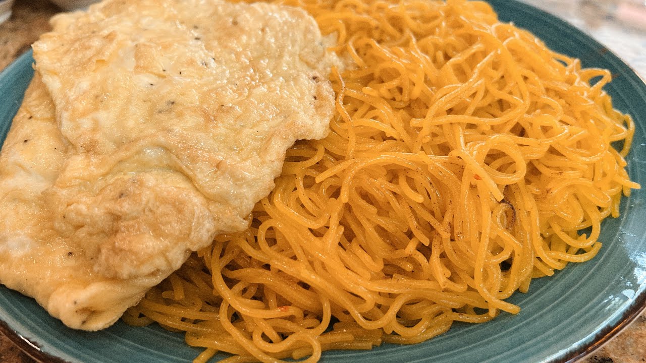 Balaleet | Sweet noodles with egg Persian-style breakfast