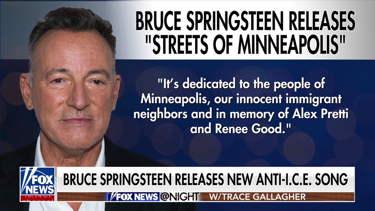 Trace Gallagher: Bruce Springsteen’s new song is passionate, but inaccurate