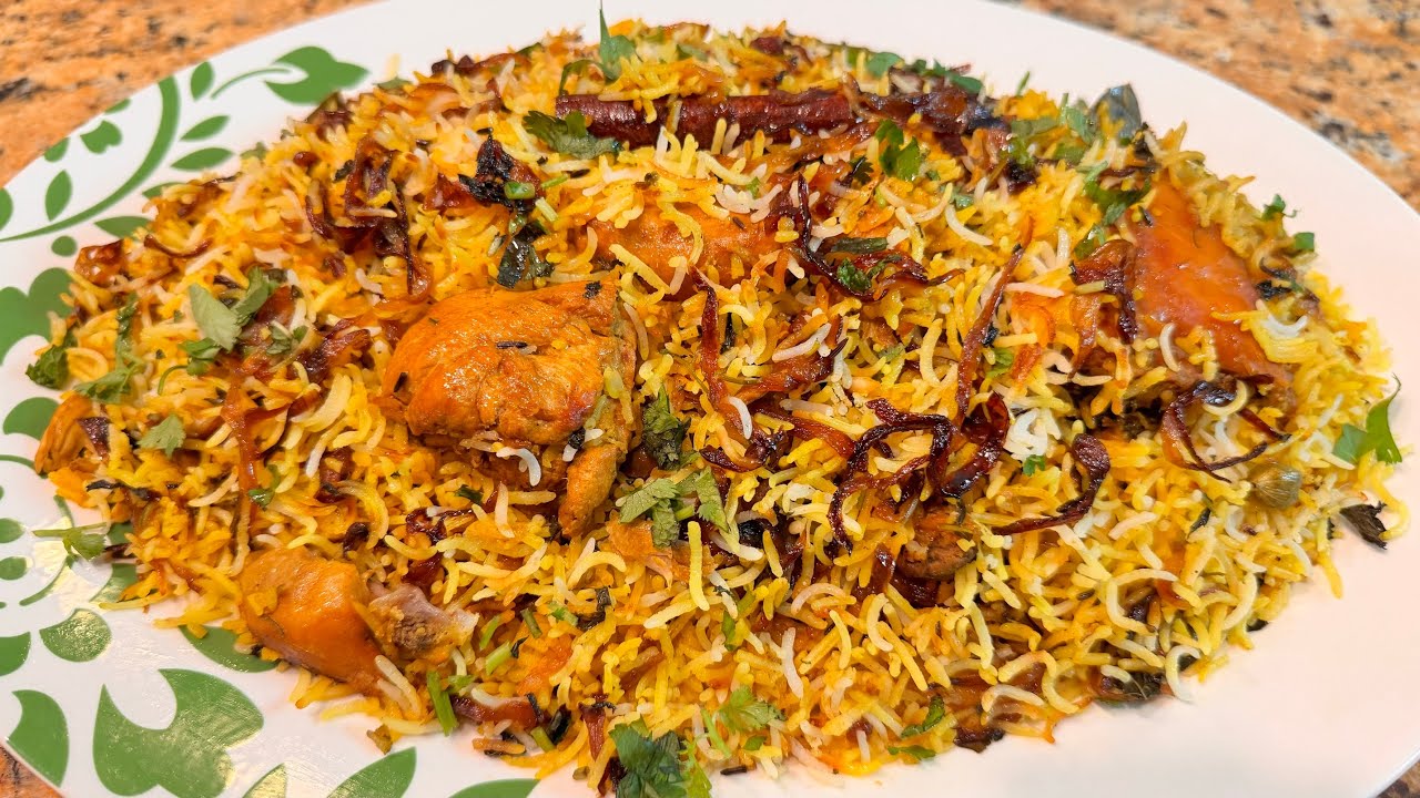 Chicken biryani | Authentic spiced rice and chicken recipe