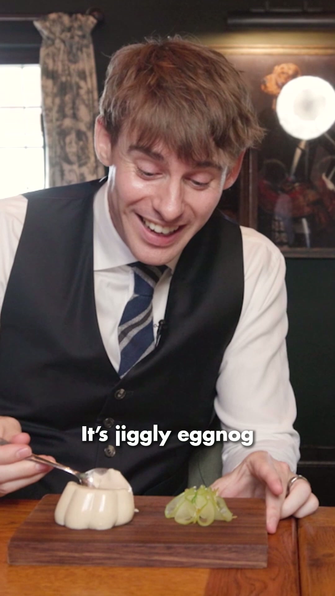 We tried a 17th century wobbly pudding—you won’t believe its secret!