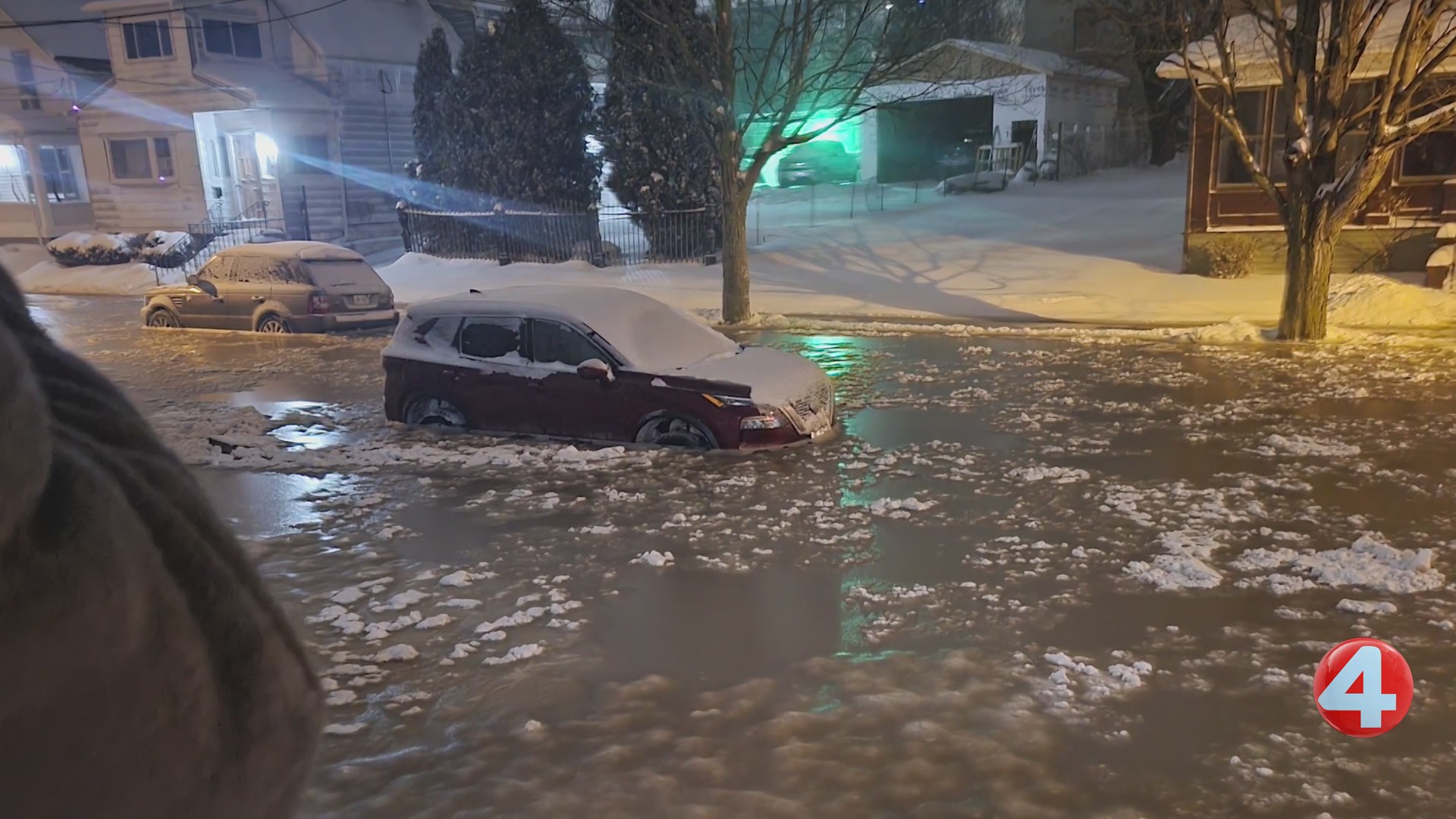 Buffalo neighborhood left frozen by water main break
