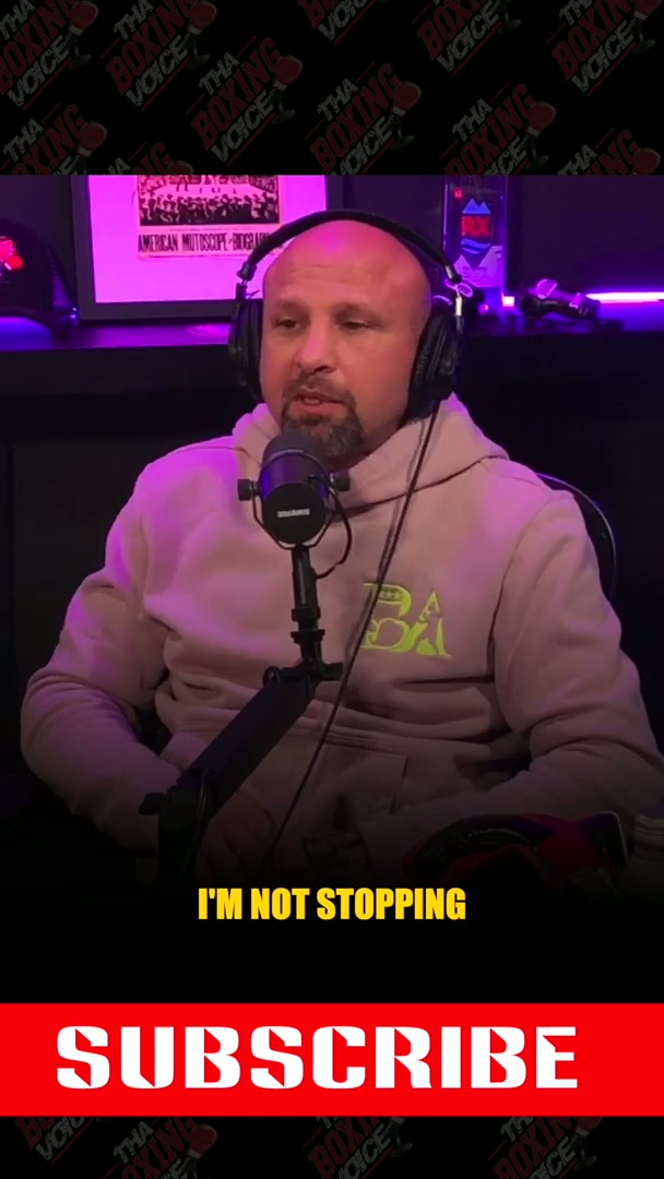 "I will go to ref & tell them I'm not stopping this fight" Bones Adams ...