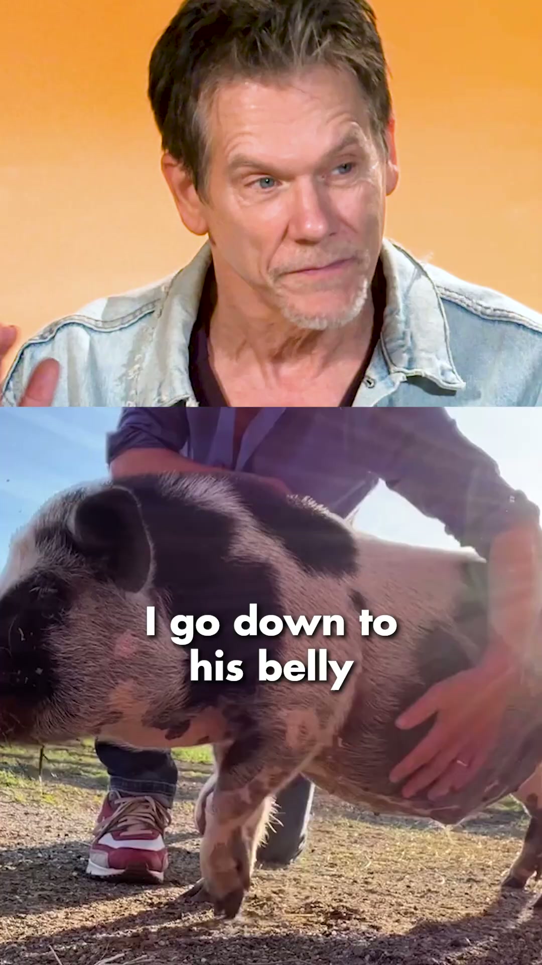 Why Kevin Bacon ditched bacon: The adorable story behind his pet pigs