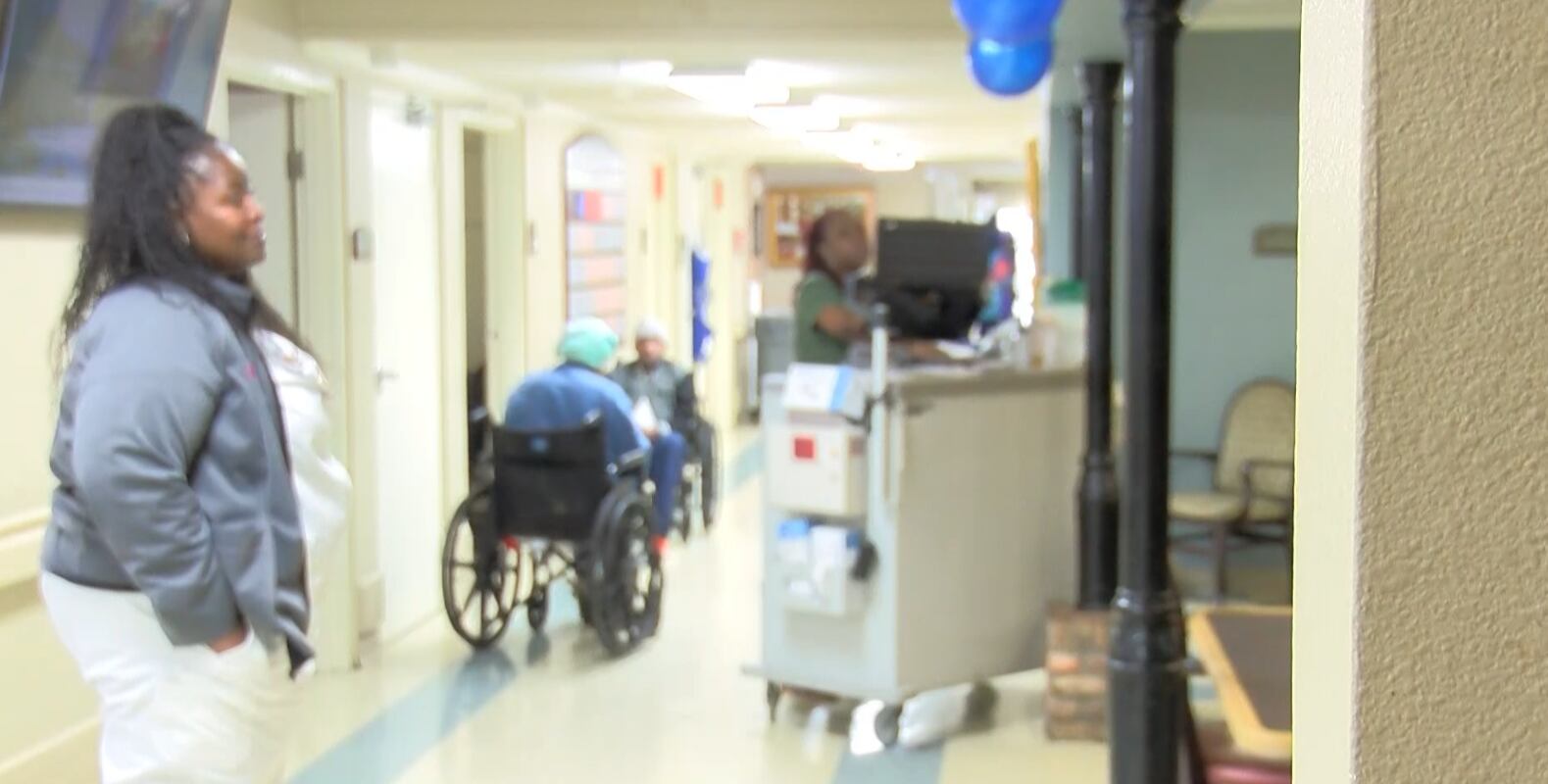 Nursing home staff work 18-hour shifts during winter storm