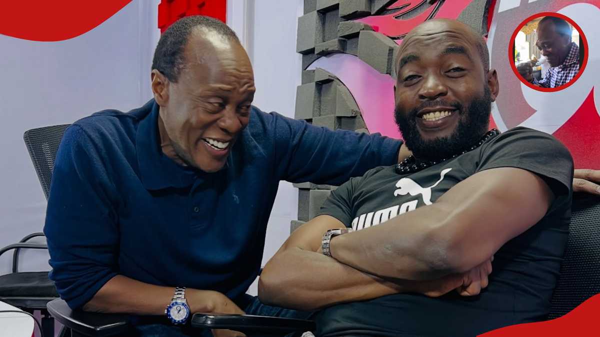 Jeff Koinange tries boiled cow head for the first time: "Moto kama pasi"