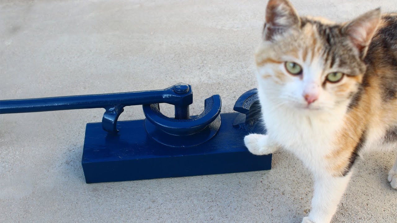 Amazing useful ideas for metal bar bending / smart bender DIY