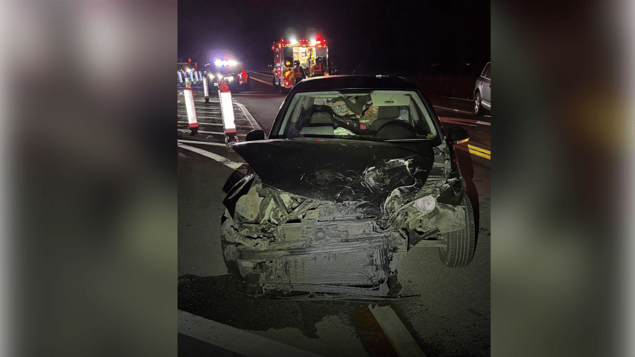 Dog injured in wrong-way DUI crash: Petaluma police