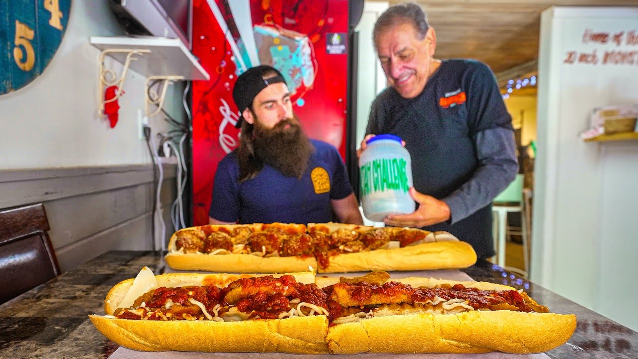 Win the cash jackpot if you can finish this unbeaten sandwich challenge ...