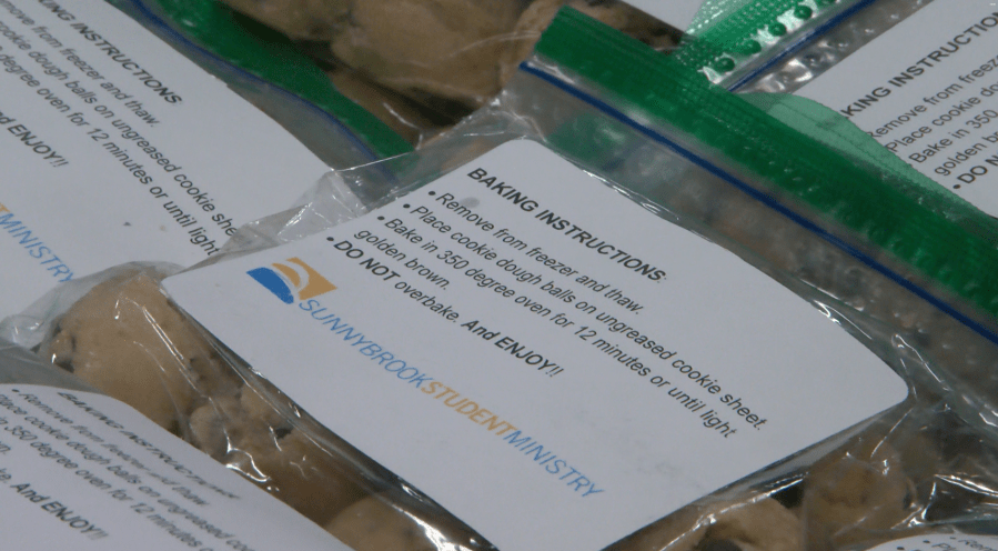 Sunnybrook Church prepares annual cookie dough fundraiser