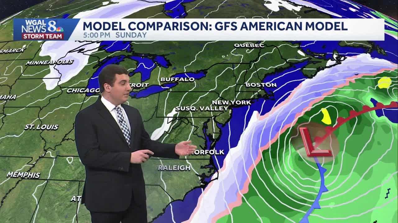 Tracking a weekend nor'easter | View the latest models, tracks and timing