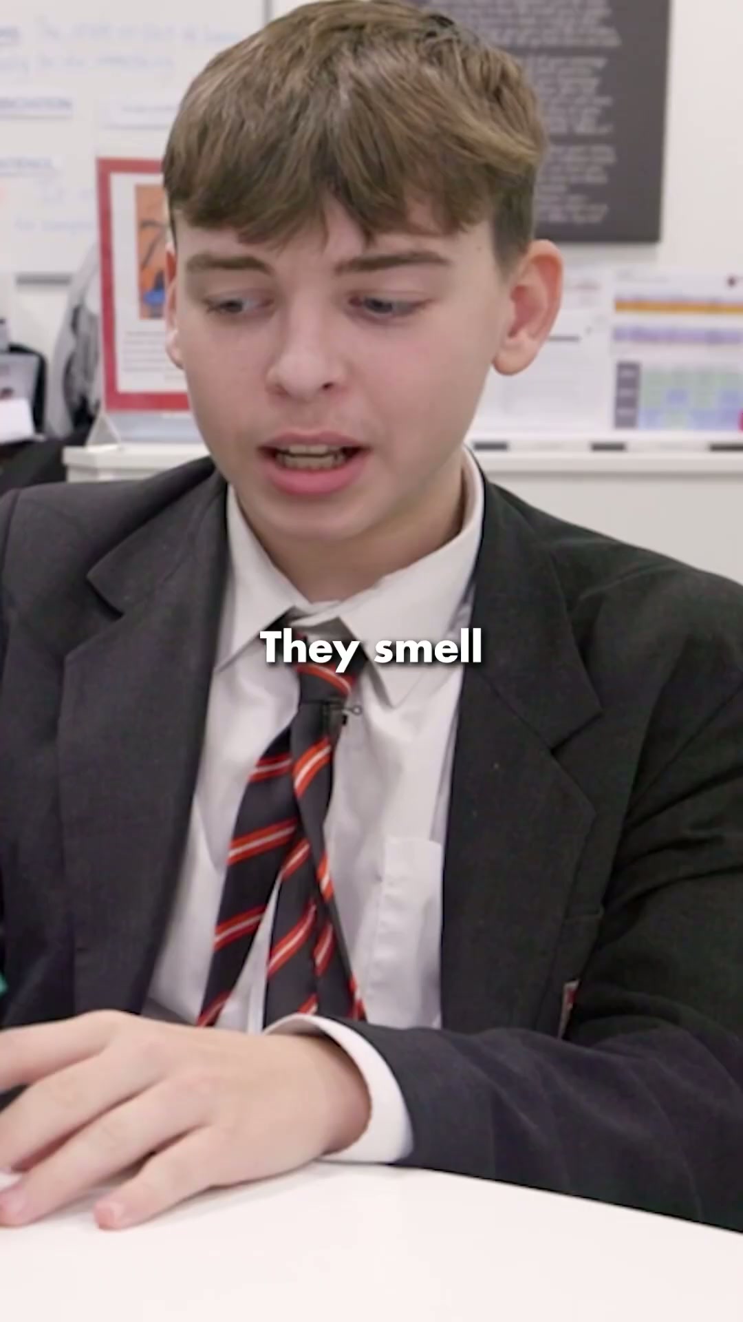 British students try to pronounce 'quinoa' & taste spicy snack puffs!
