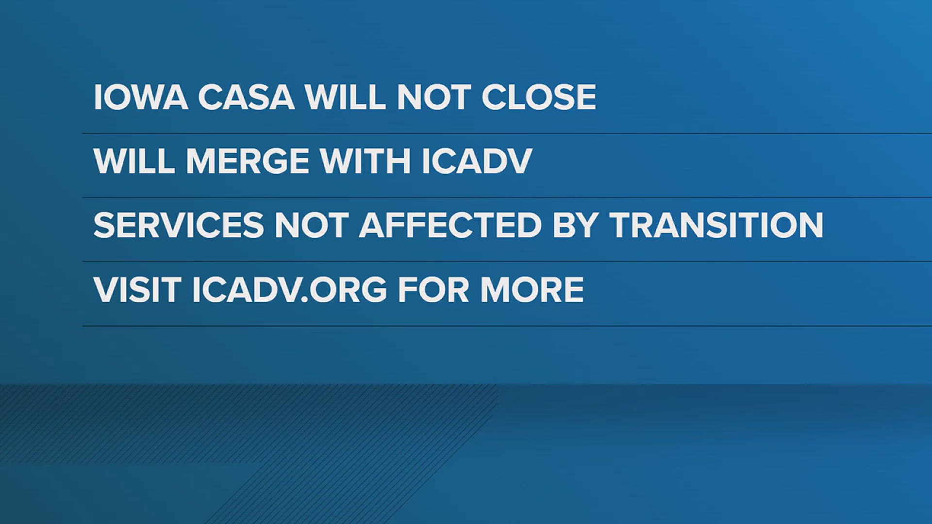 Iowa Coalition Against Sexual Assault merging with Iowa Coalition ...