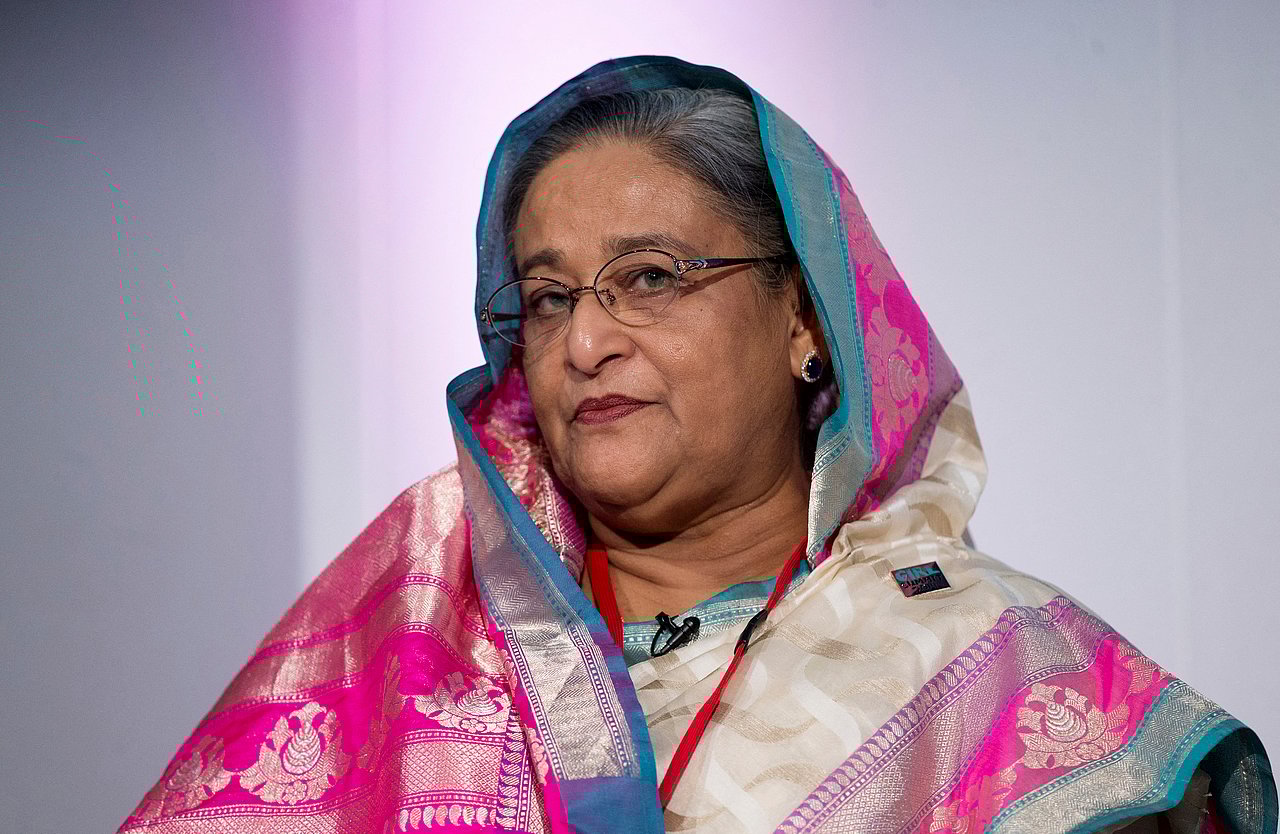 Bangladesh's ousted leader Hasina denounces the upcoming election from ...