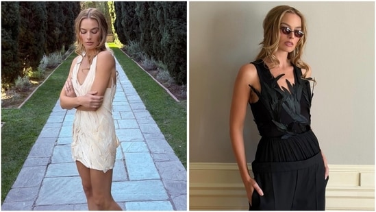 Margot Robbie channels feathery whimsical-gothic romance in Victoria ...