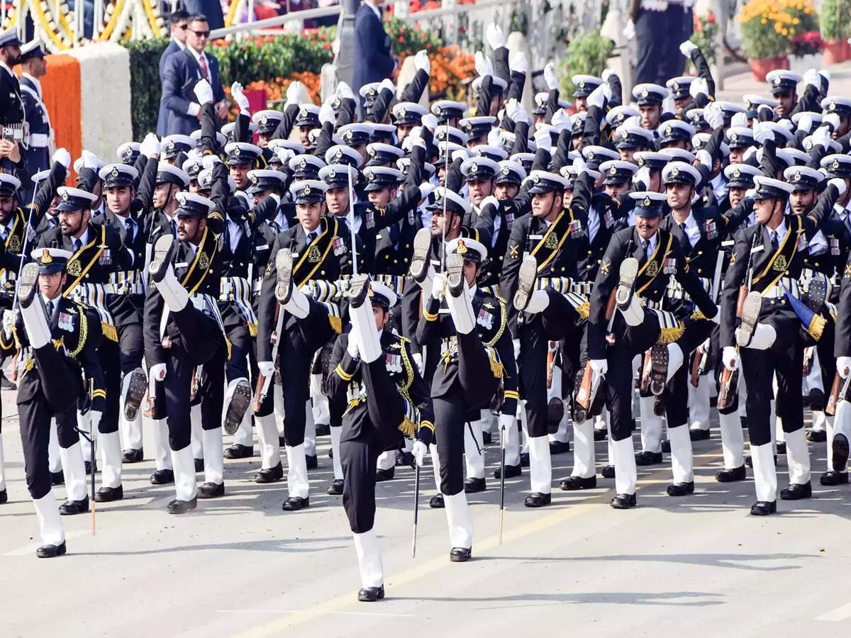 Republic Day parade: Navy wins best marching contingent award ...