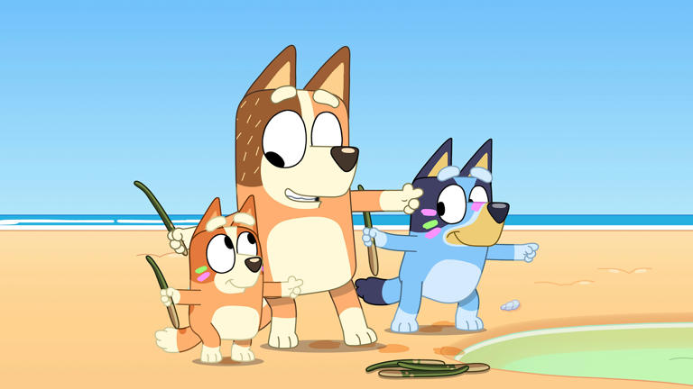 Bluey keeps spot as most streamed show in 2025
