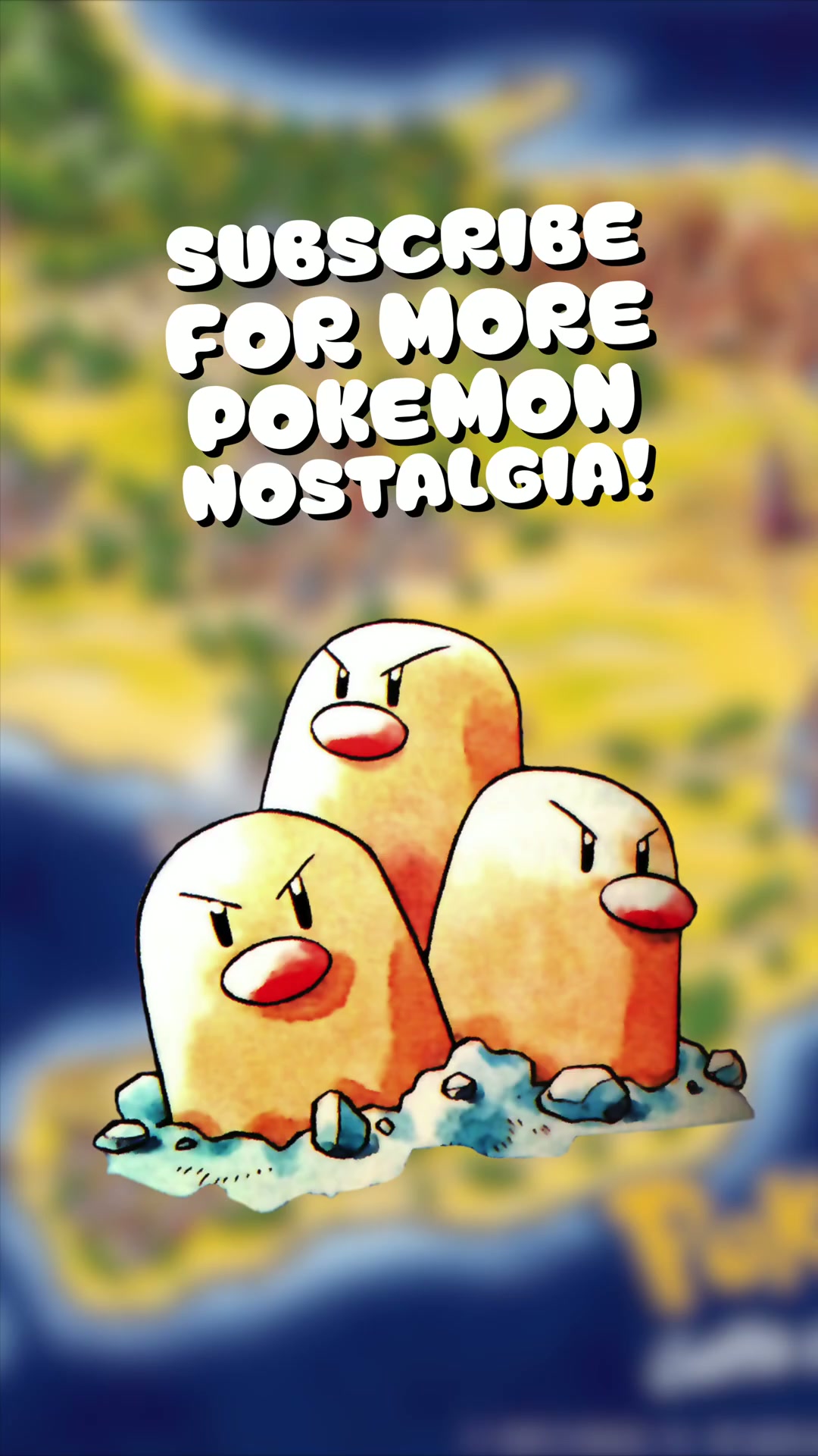 Dugtrio in Generation I – Unstoppable trio of power! #shorts