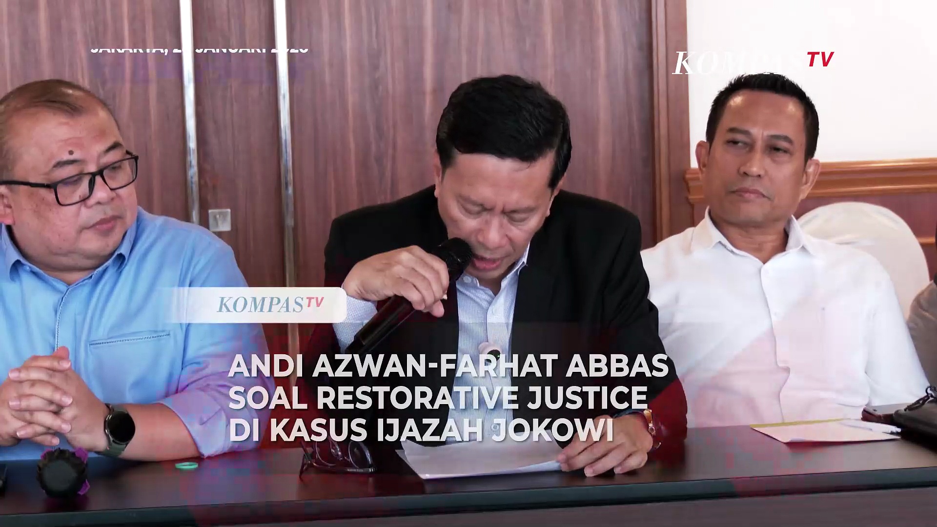 [Full] Kata Andi Azwan-Farhat Abbas tak ingin ada restorative justice ...