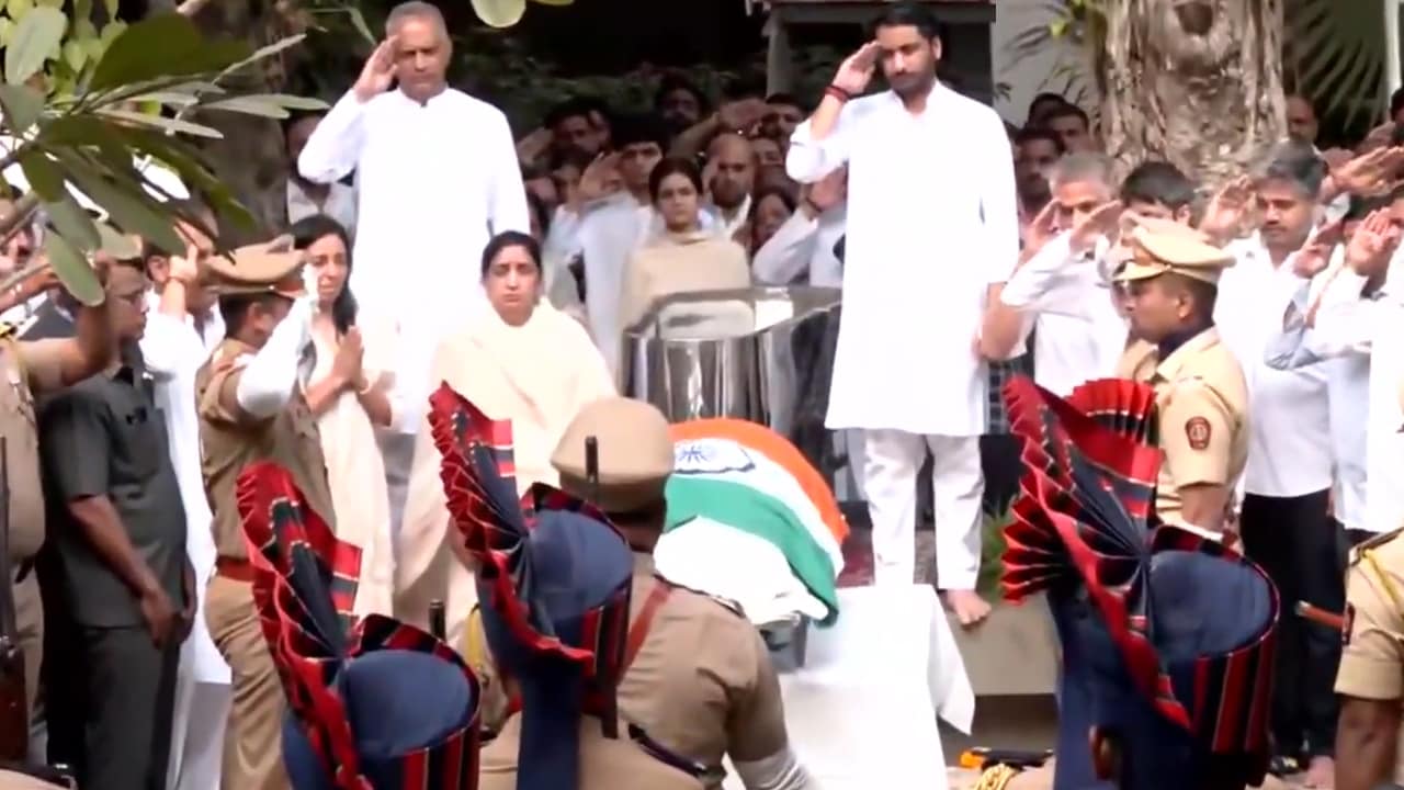 Pawar family pays final respects to Ajit Pawar ahead of funeral