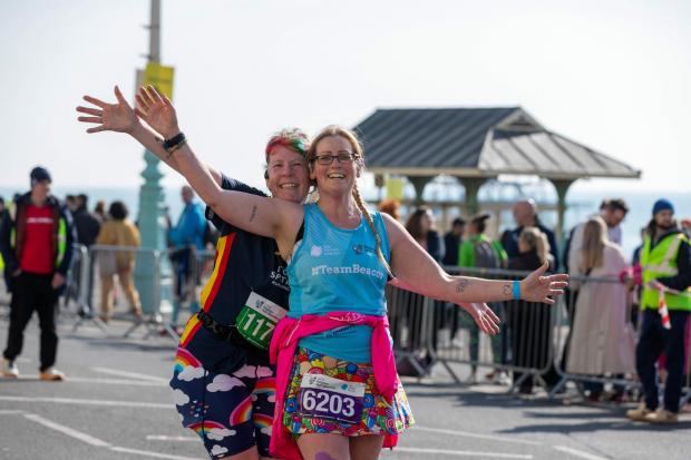 Famous singer and other celebs will be at the Brighton half marathon