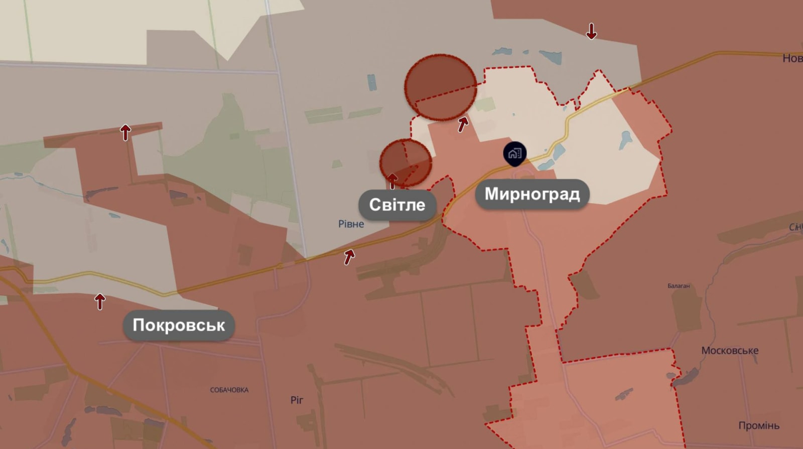 Russians deploy artillery and command posts in Myrnohrad in Donetsk ...