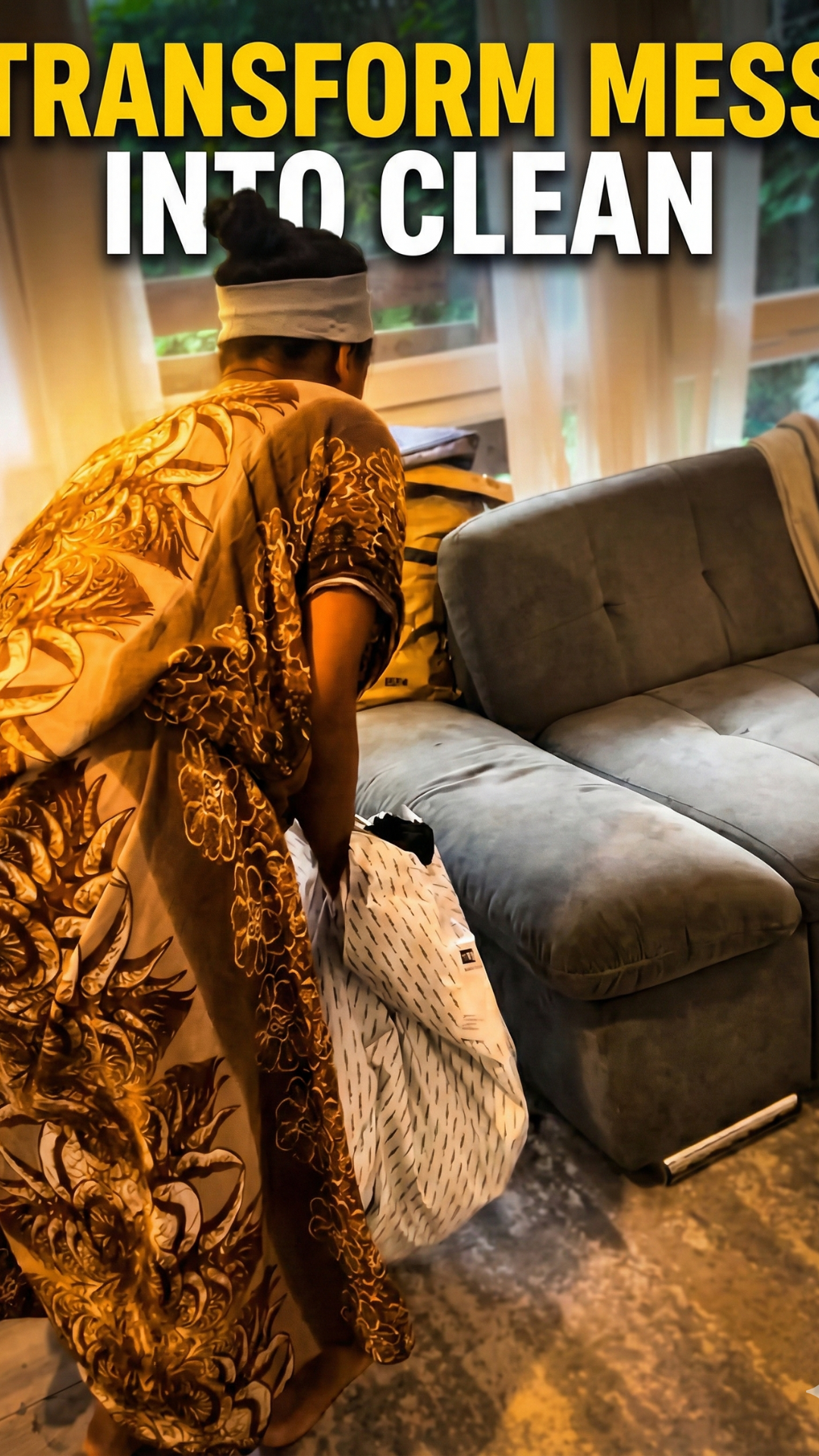 From messy to clean motivation to tidy up