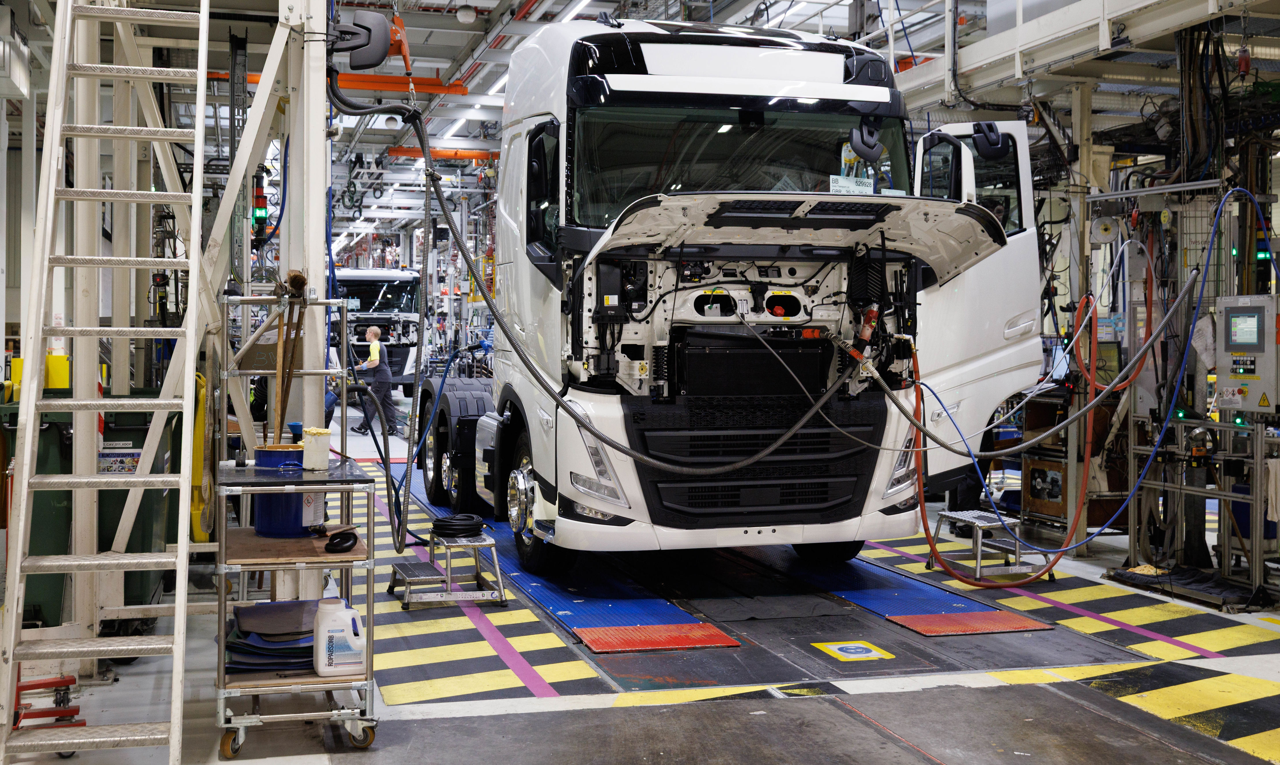 Minder nieuwe trucks en bestelwagens ingeschreven in Europa vorig jaar