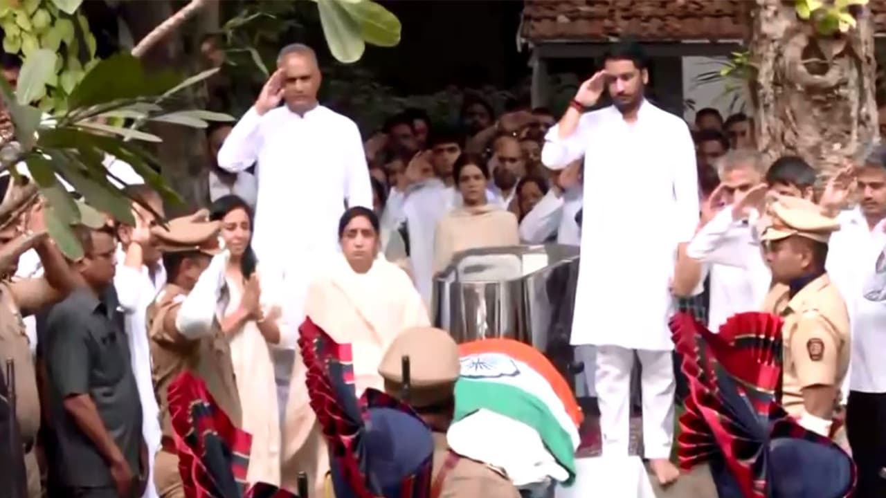 Ajit Pawar's last rites: Full state honours accorded to deputy CM