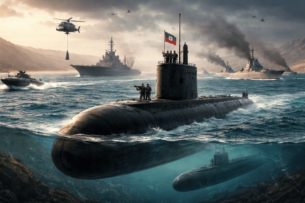 Can Iran’s ‘Black Hole’ submarines sink a US aircraft carrier? Inside ...