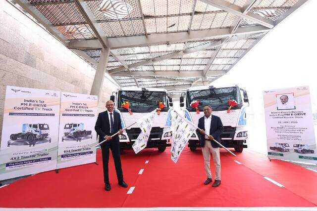 Montra Electric delivers India's 1st PM E-DRIVE certified electric truck