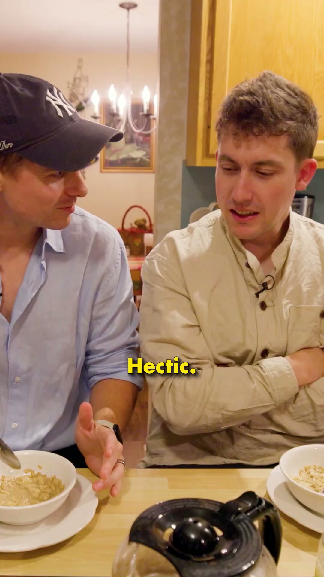 Two Brits try Amish coffee soup for the first time!