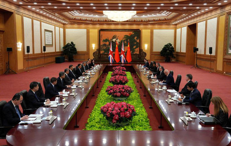 Starmer and Xi discussed tariffs, travel and migration