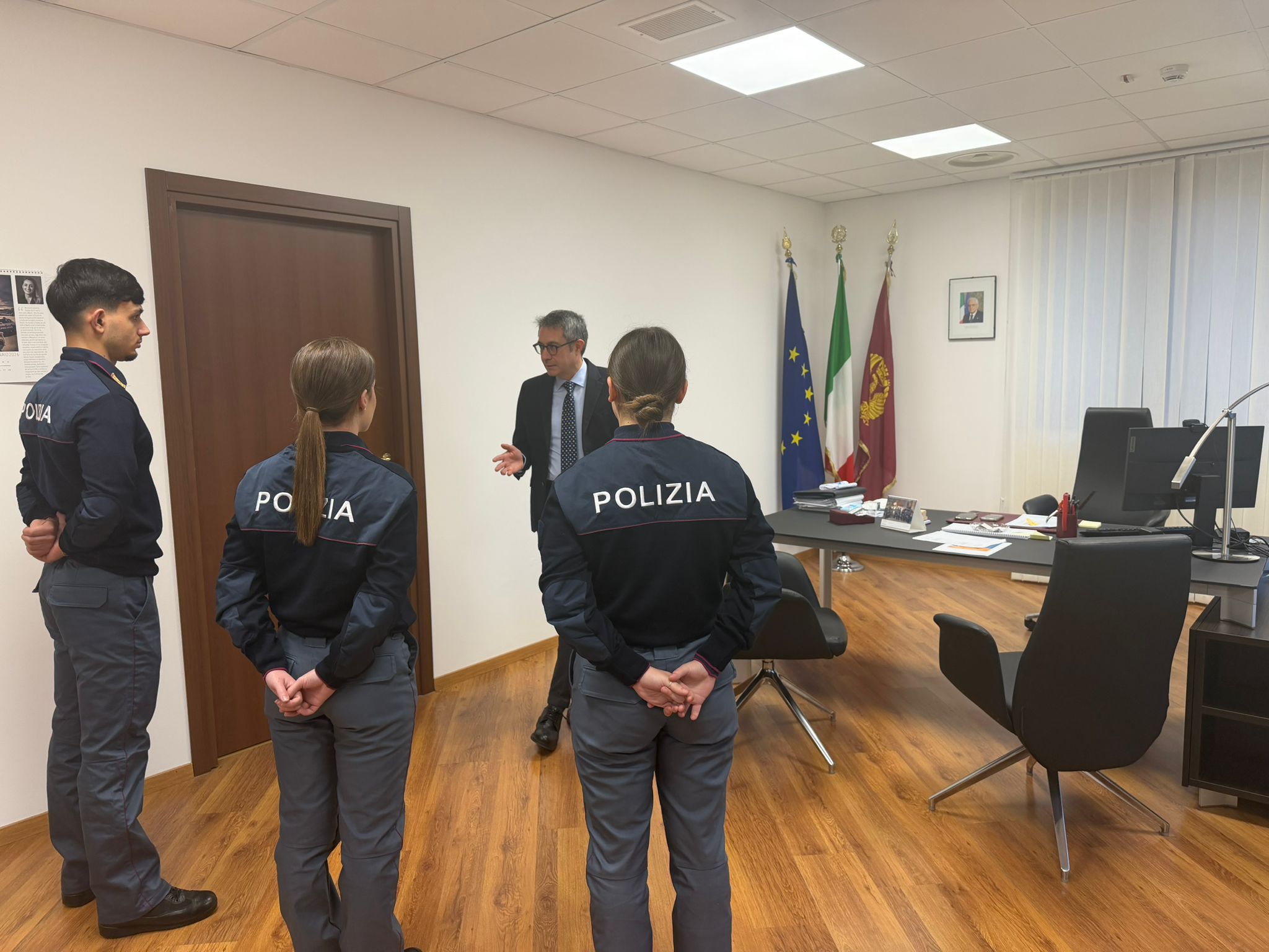 Tre nuovi agenti freschi di formazione per la Questura di Monza e Brianza