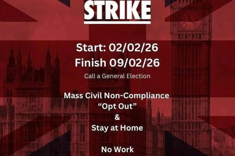 Entire UK population told to 'go on strike for a week' as general ...