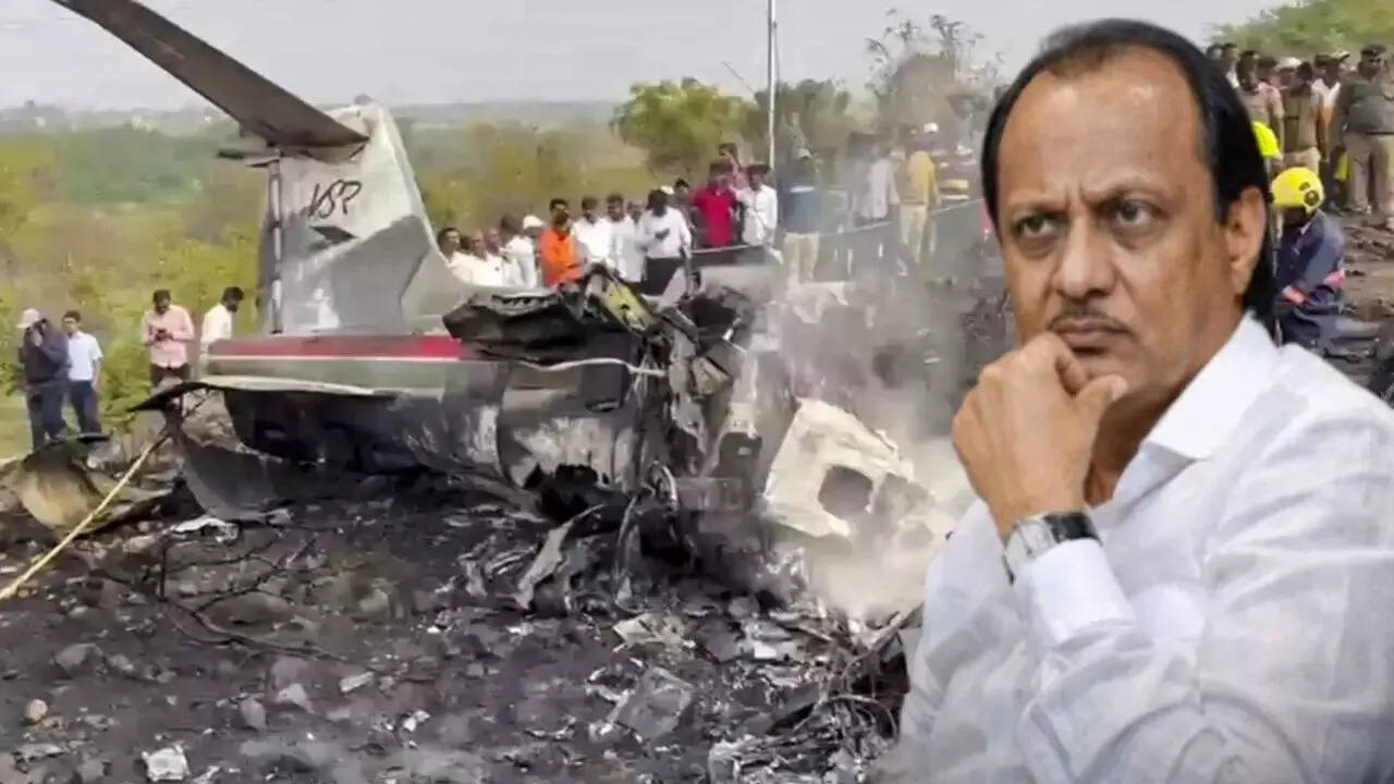 Ajit Pawar's mother Asha Tai was watching TV when his plane crashed ...