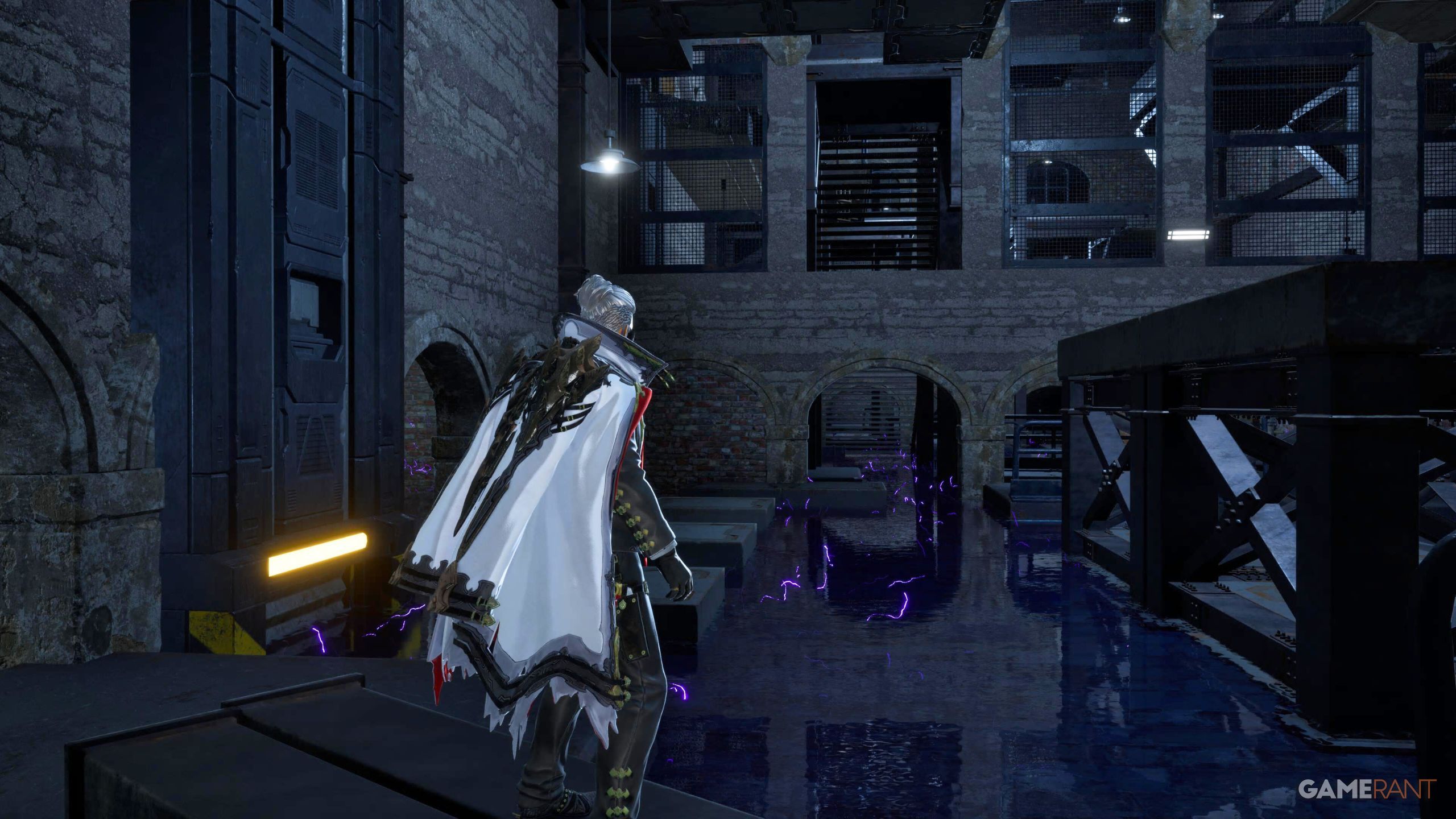 Mountain underground facility key location in Code Vein II