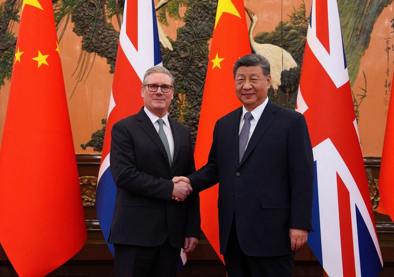 Starmer and Xi discussed tariffs, travel and migration