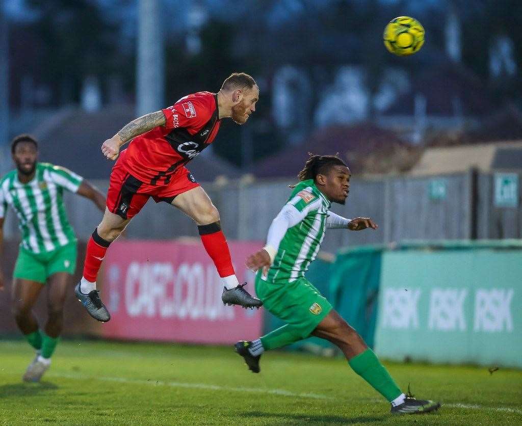 Ashford United manager Craig Stone defends Sam Hasler following his red ...