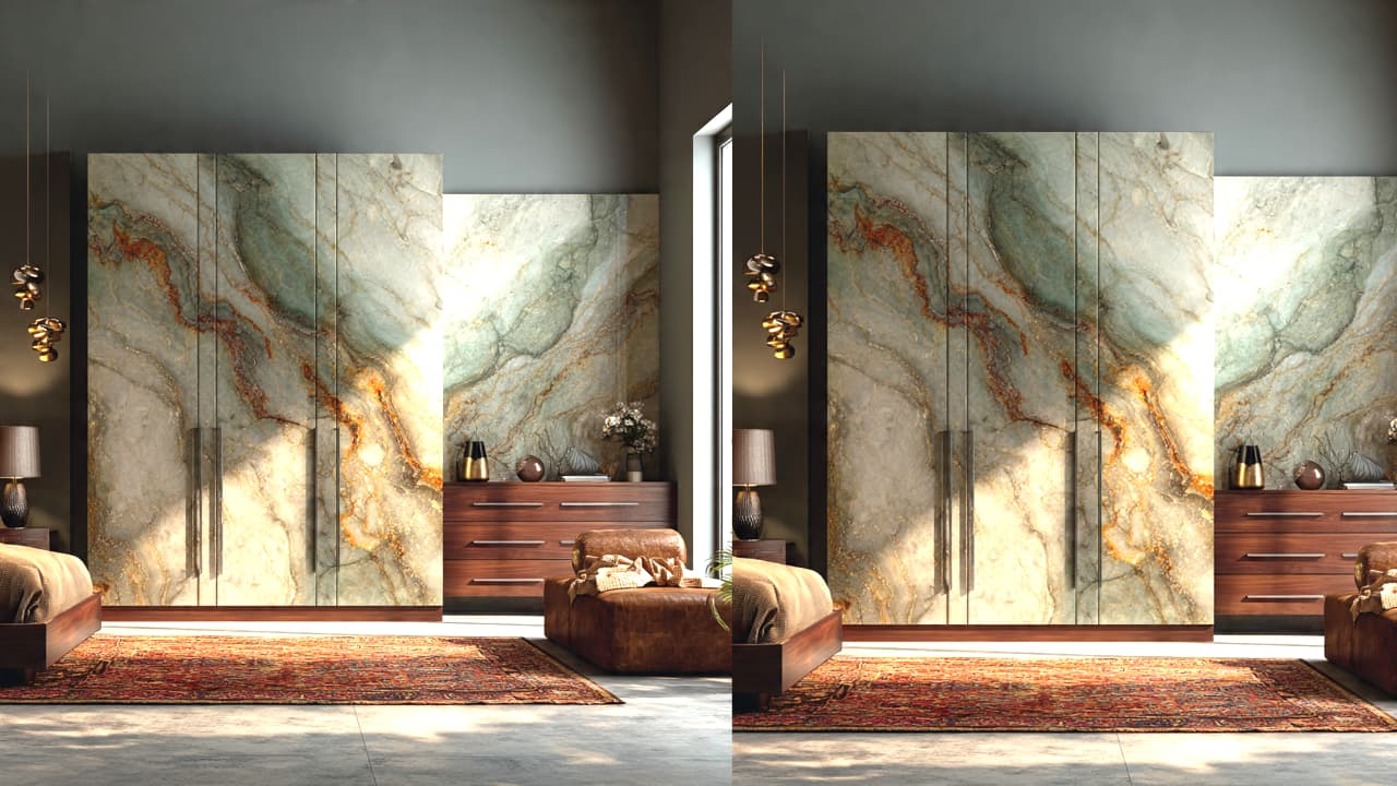 Modern bedroom makeover: 5 marble wardrobe designs for a premium look