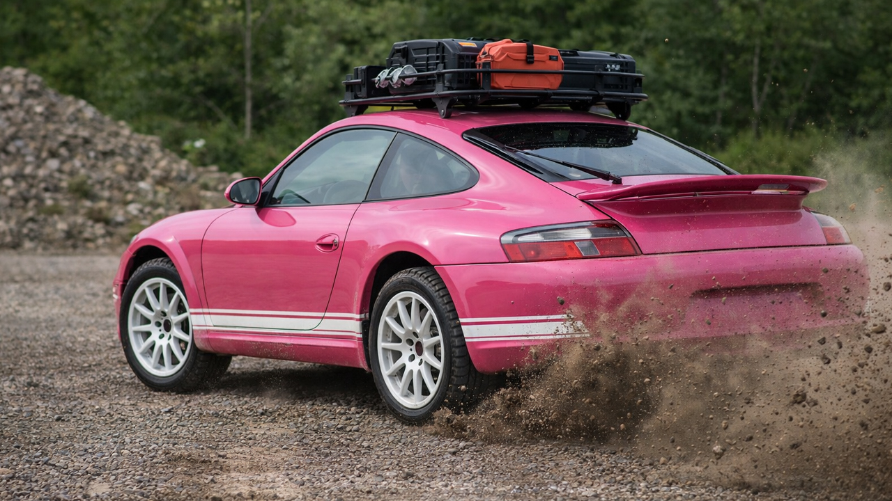 Can this cheap Porsche handle off road rally?