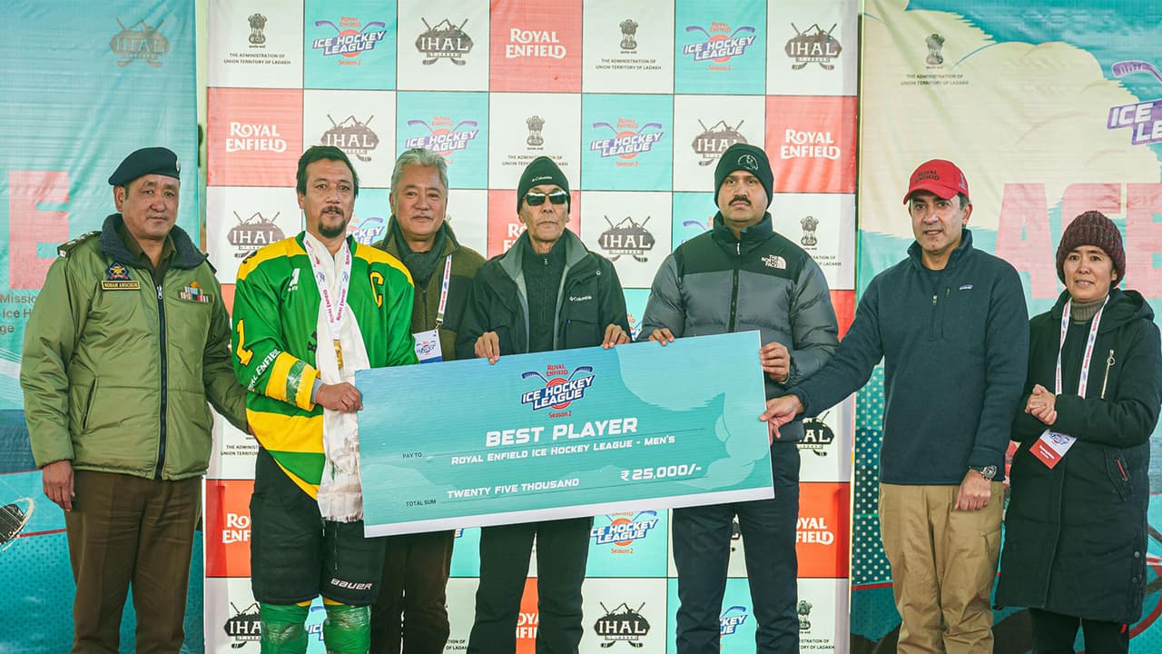 Ladakh's ice hockey league returns for its most expansive 3rd season