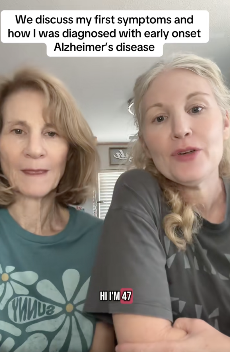 47-year-old woman found out she has Alzheimer’s disease and is ...