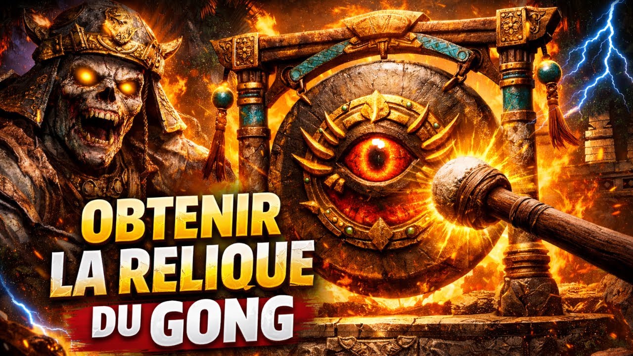 Obtenir la relique du gong facilement ! (Avec explications pour obtenir ...