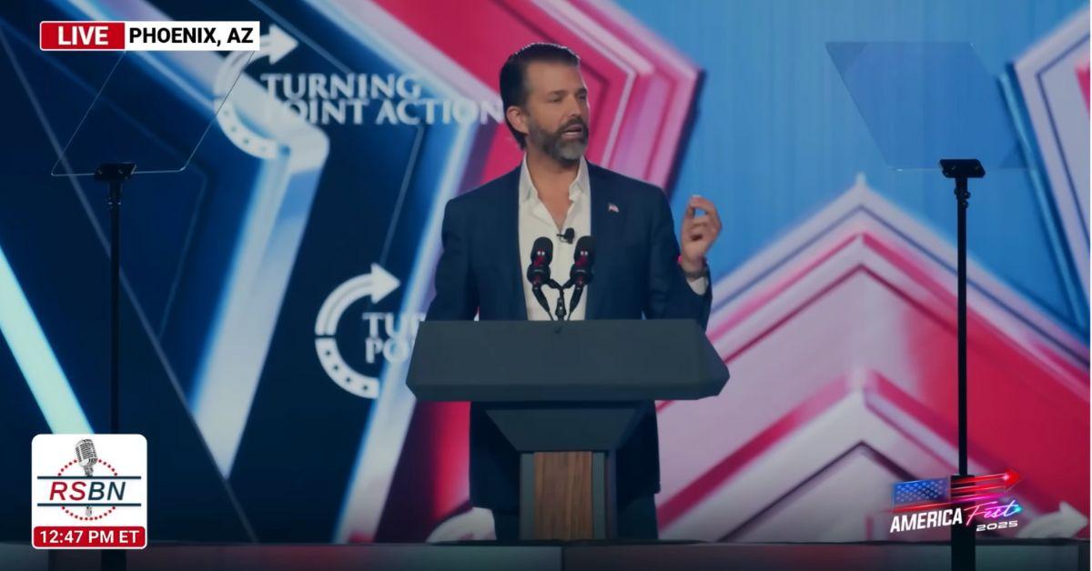 Trump’s son turns on Republican Party